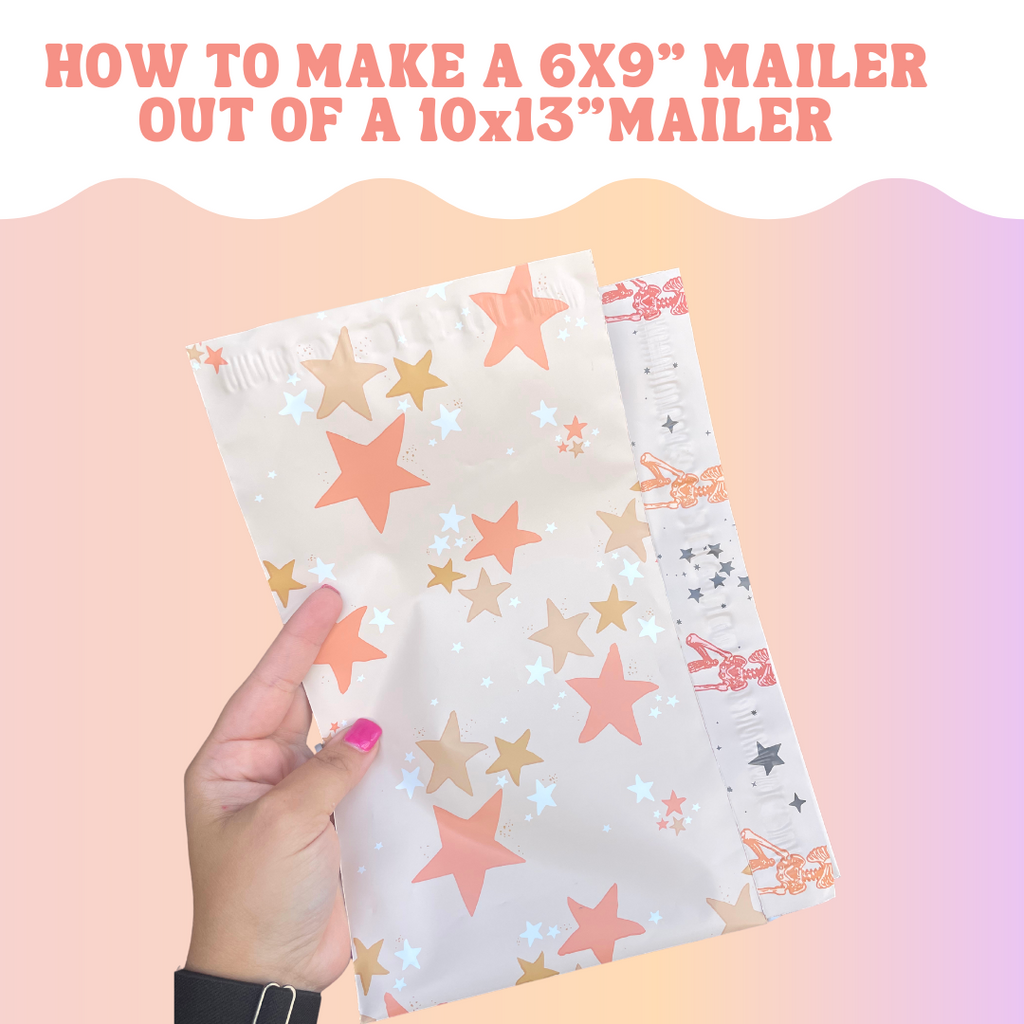 How to Make a 6"9" Mailer out of a 10x13" Mailer – Magical Mailers