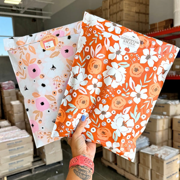 Fall Flirty Floral Poly Mailer – Magical Mailers